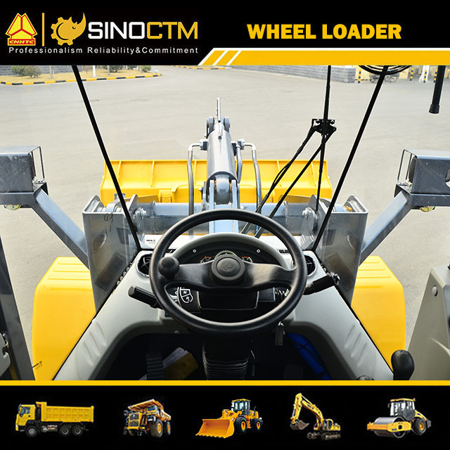Spring Loaded Compact Wheel loader For Projects from China manufacturer ...