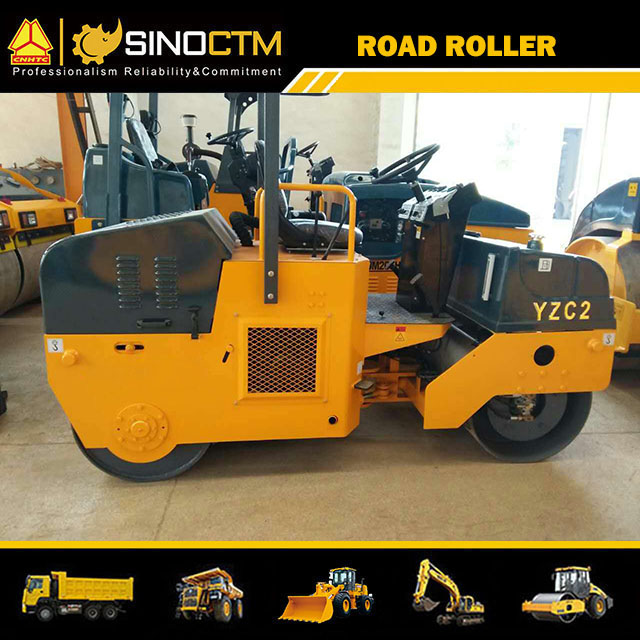 DOUBLE DRUM VIBRATORY ROLLER 2T from China manufacturer - CHINA TRUCK ...