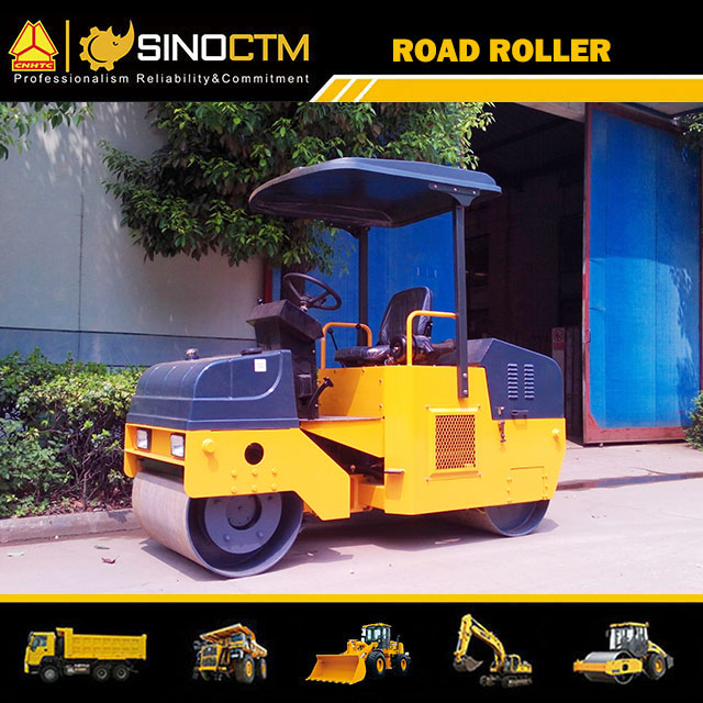 DOUBLE DRUM VIBRATORY ROLLER 2T from China manufacturer - CHINA TRUCK ...